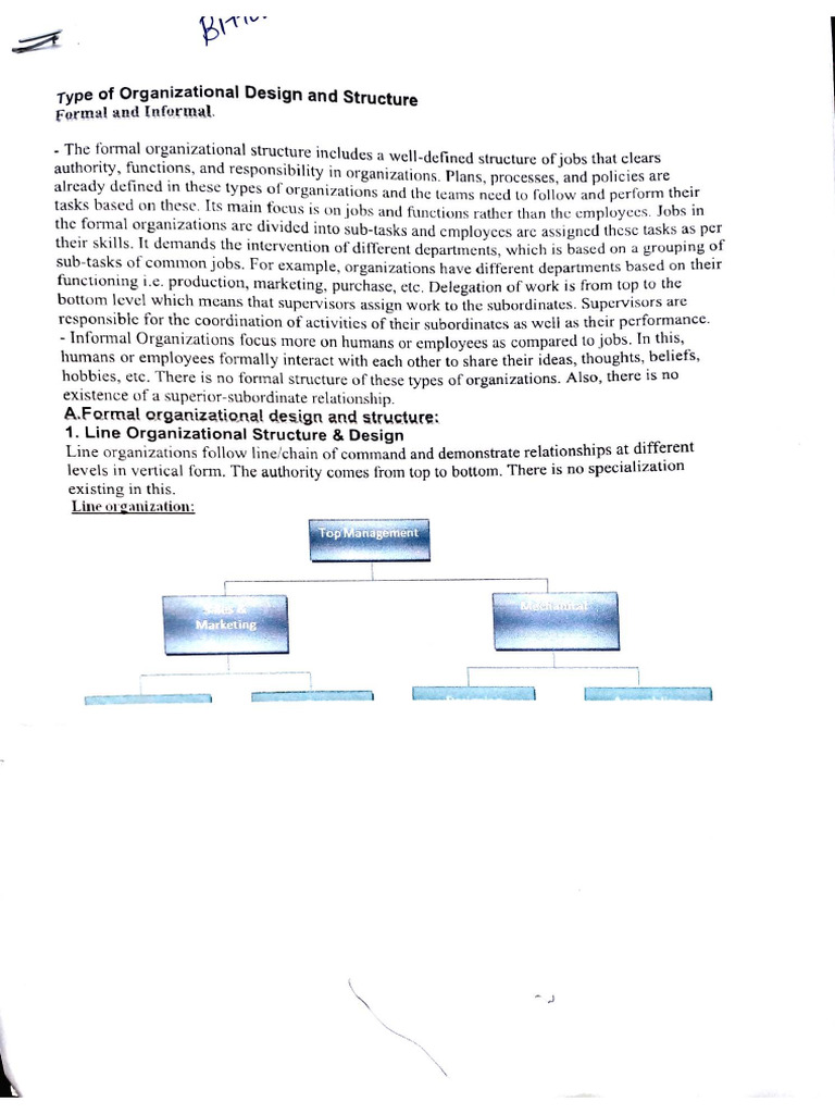 Iom, Organisations Struct | PDF