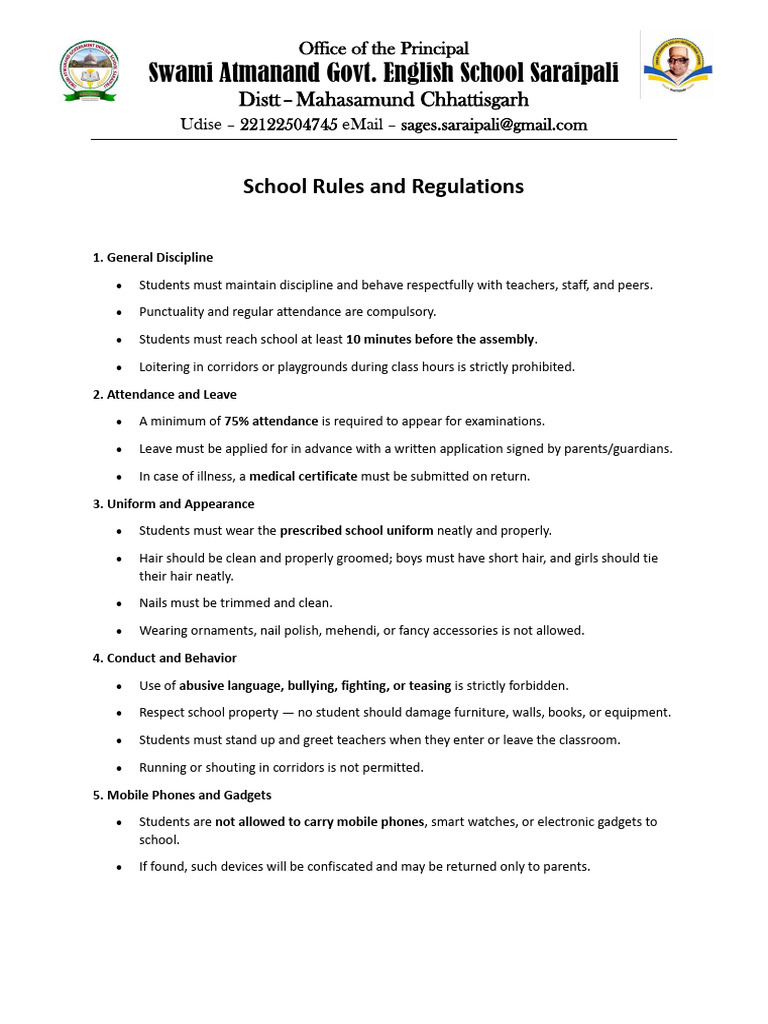 Rules and Regulation | PDF