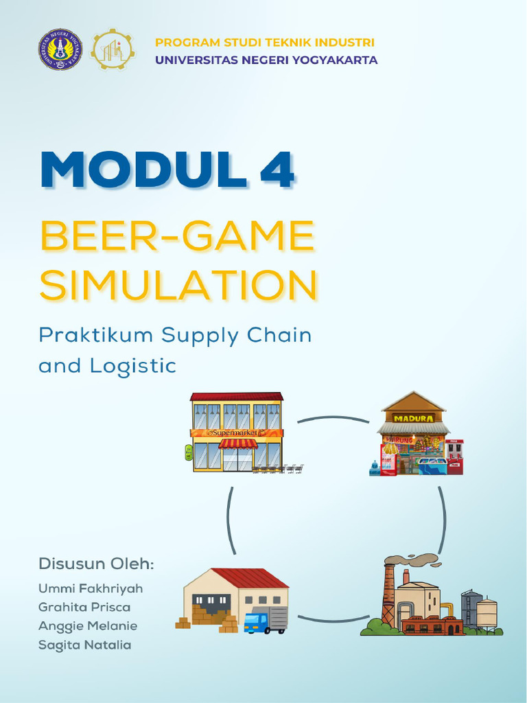 Modul Praktikum 4 - Beer Game Simulation | PDF