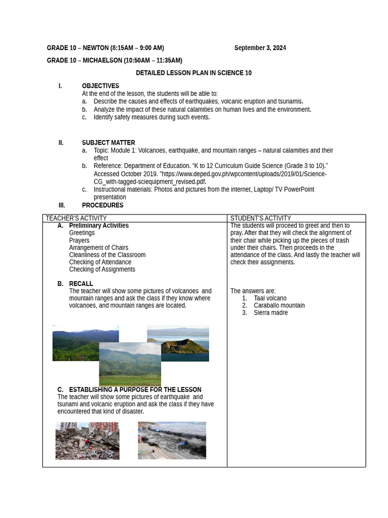 Natural Calamities and Their Effect | PDF | Earthquakes | Volcano