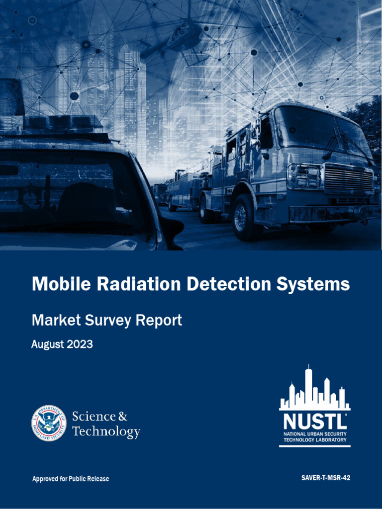23 0816 ST Mobile Radiation Detection Systems MSR | PDF | Neutron ...