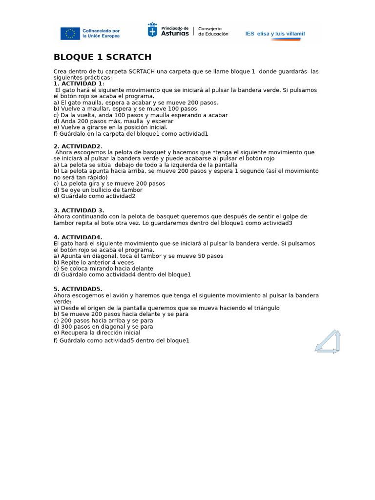 Bloque 1 Scratch | PDF