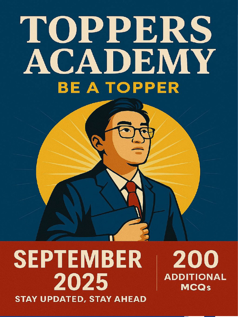 CA - Toppers Academy - Sept 2025 | PDF