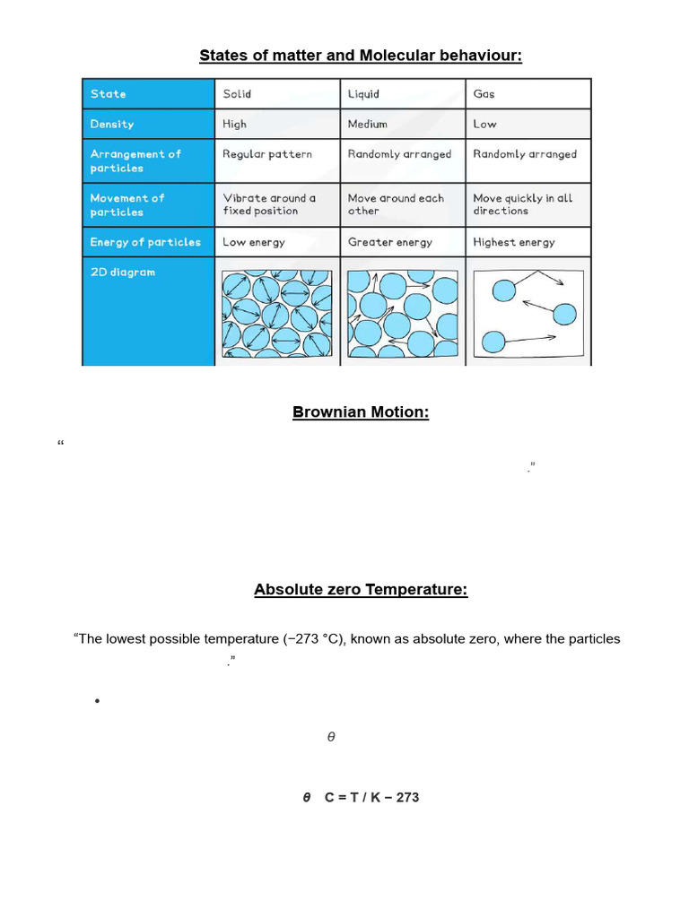 Understanding States of Matter and Energy | PDF | Temperature | Evaporation