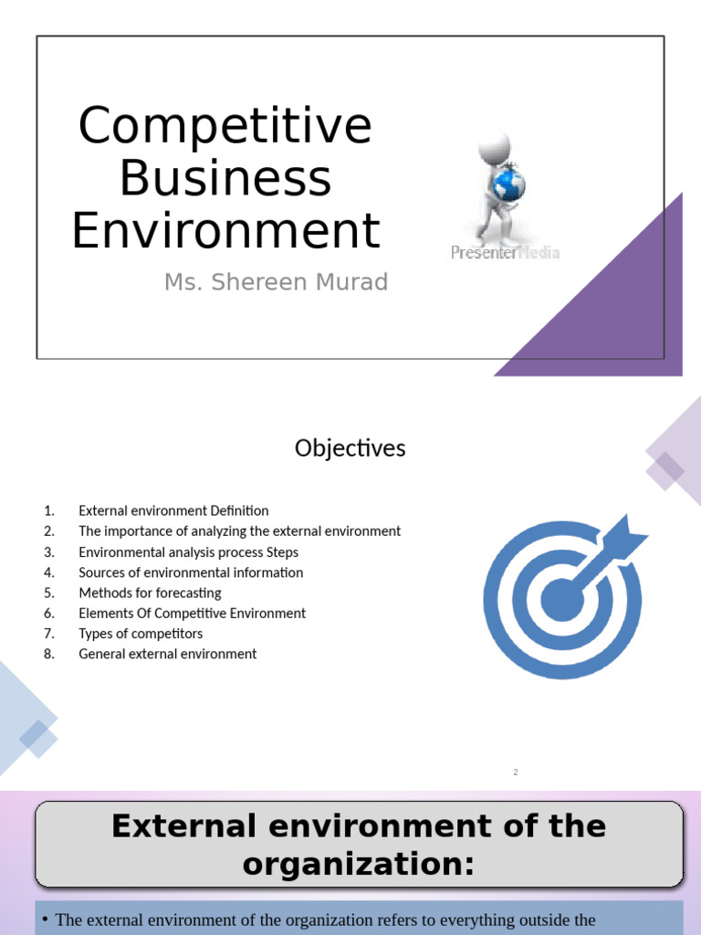 Examples of Competitive Business Environments | PDF | Corporate Social ...