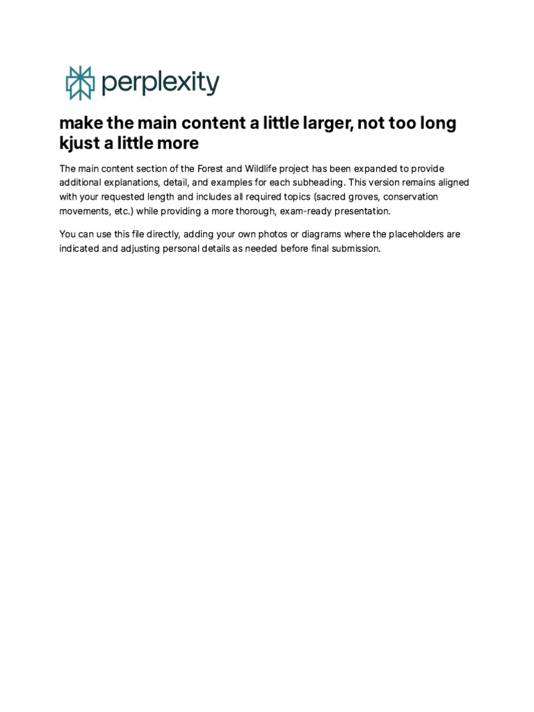 Make The Main Content A Little Larger, Not Too Lon | PDF