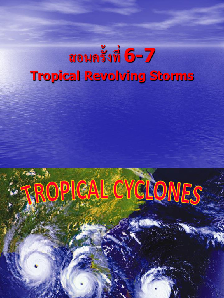 Understanding Tropical Cyclones and Safety | PDF | Tropical Cyclones ...