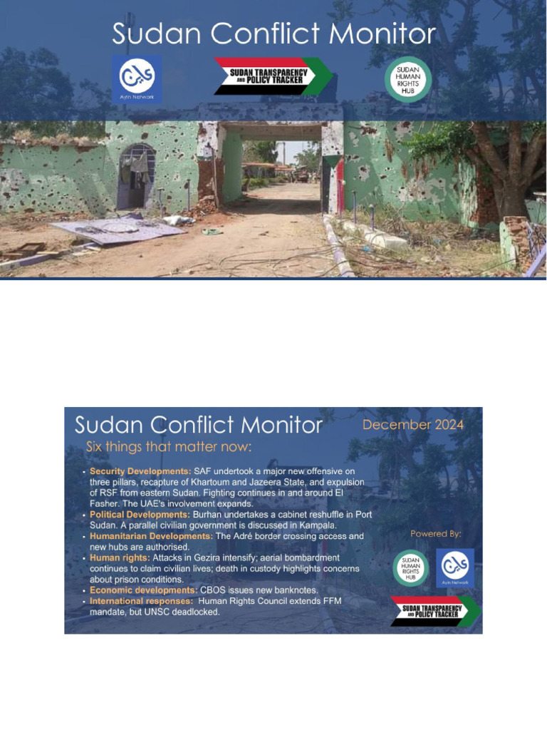 Sudan Conflict Monitor | PDF | Sudan | Khartoum