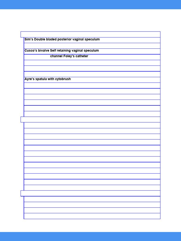 Abrar DMC Gynaecolgy & Obstetrics OSPE | PDF | Human Reproduction | Medical Specialties