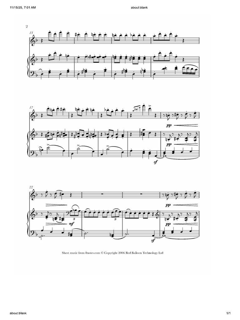 Flute 1 | PDF