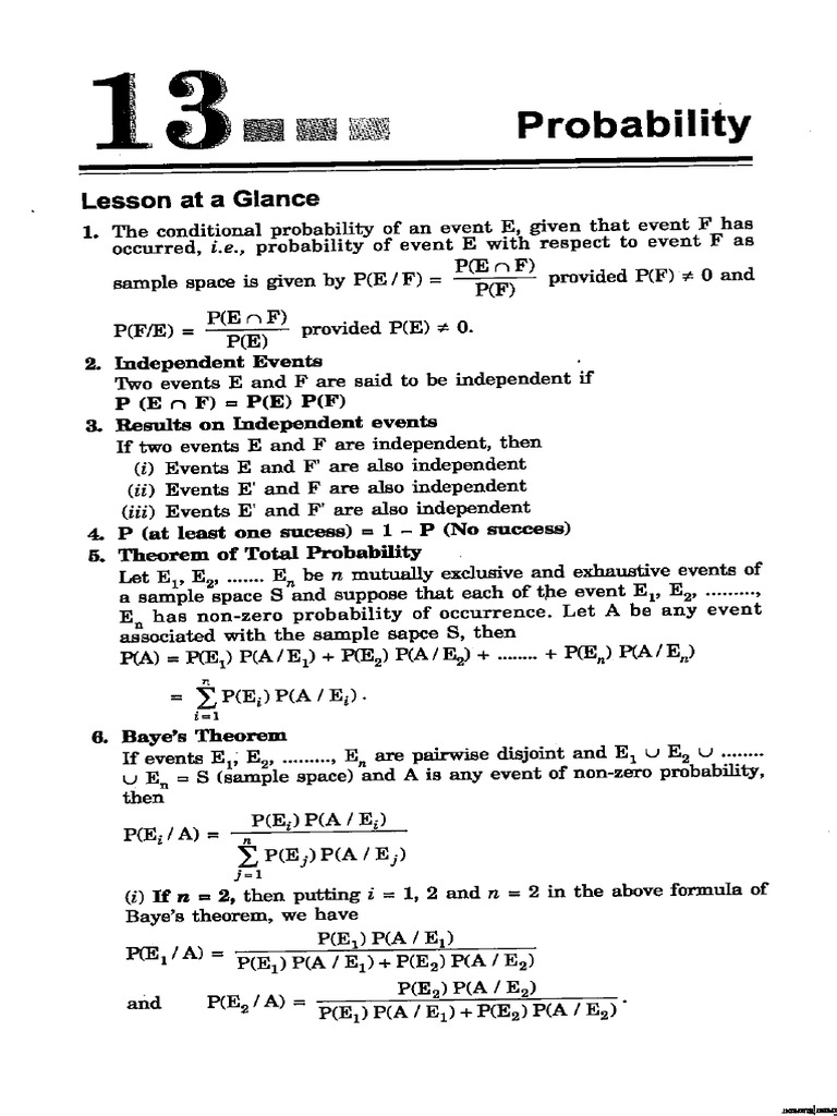 CH 13 Probability Solutions | PDF