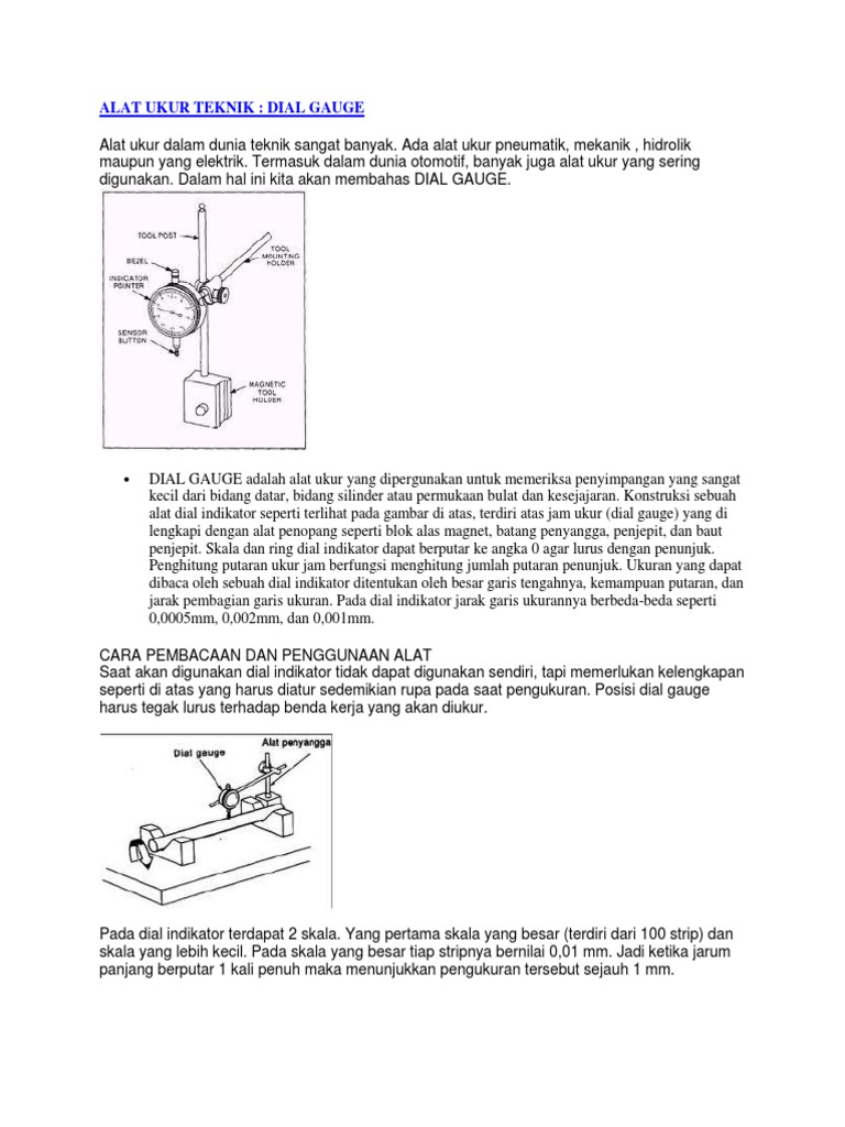 Alat Ukur Teknik | PDF | Metode & Bahan Ajar | Griya & Taman