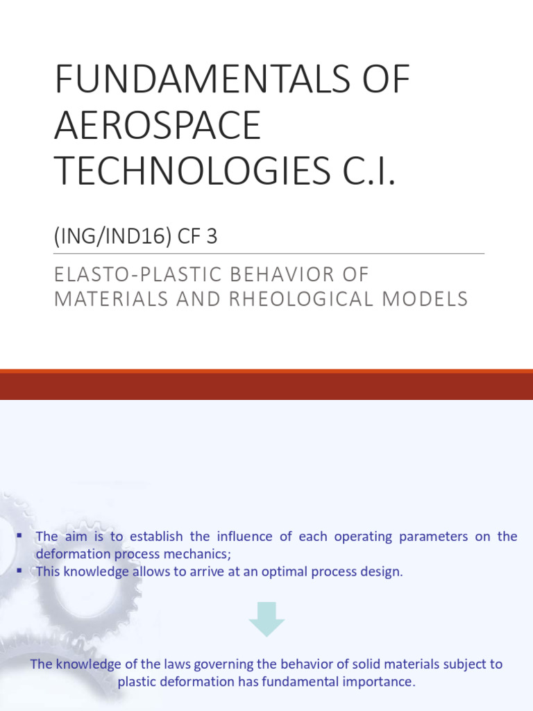Materials Elasto-Plastic Behavior | PDF | Deformation (Engineering) | Plasticity (Physics)