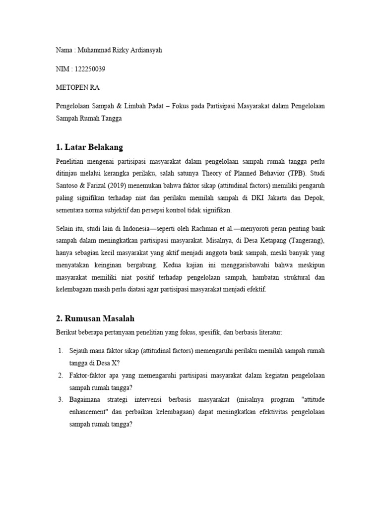 M Rizky Ardiansyah - 122250039 | PDF
