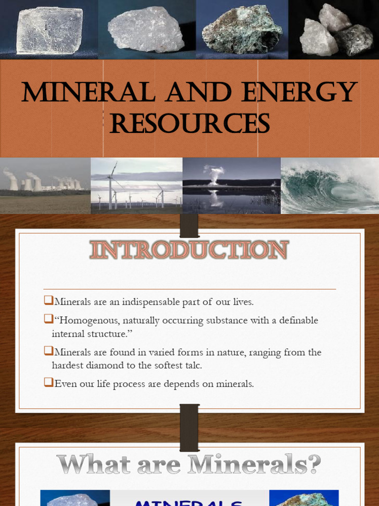 Overview of Mineral Resources in India | PDF | Mining | Minerals