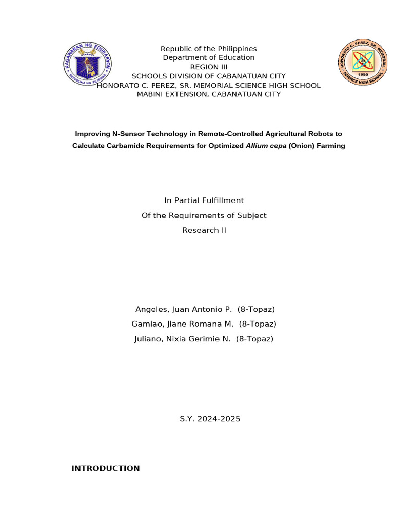 Introduction and Rq w Logo | PDF | Fertilizer | Soil
