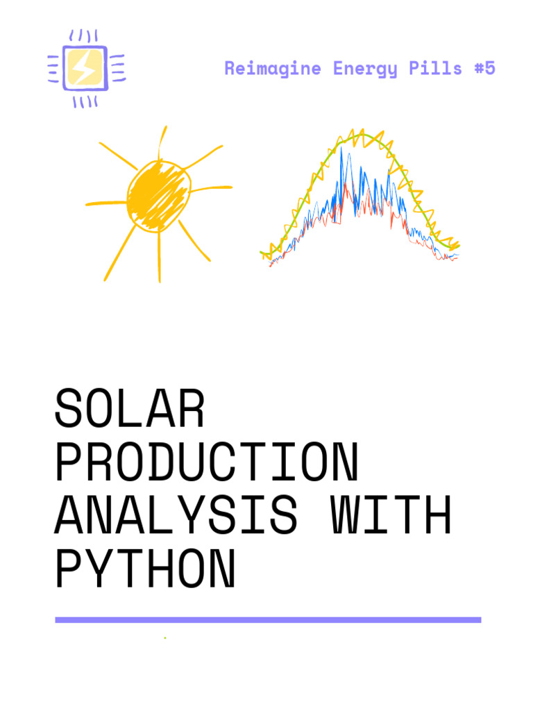 Solar Production Analysis With Python | PDF | Solar Power | Photovoltaic System