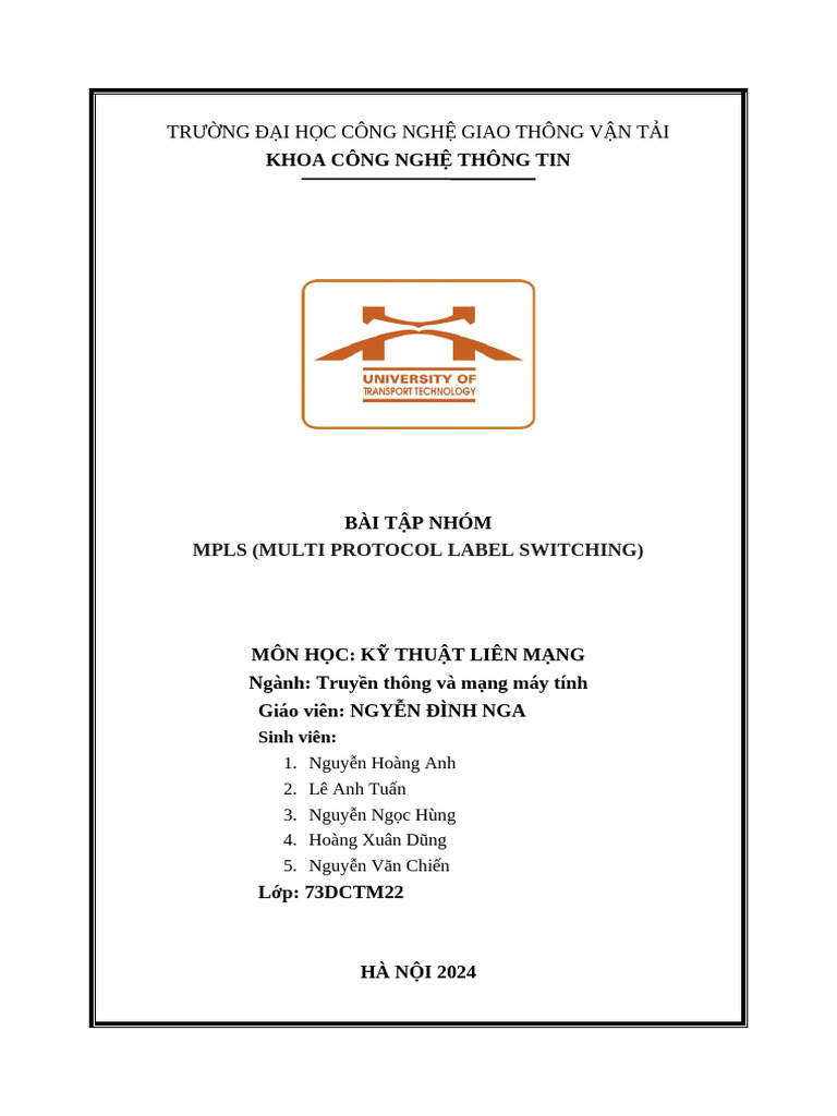 MPLS (Multi Protocol Label Switching | PDF