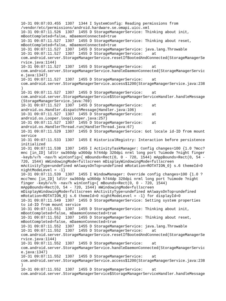 Log | PDF | Unix | Software Engineering