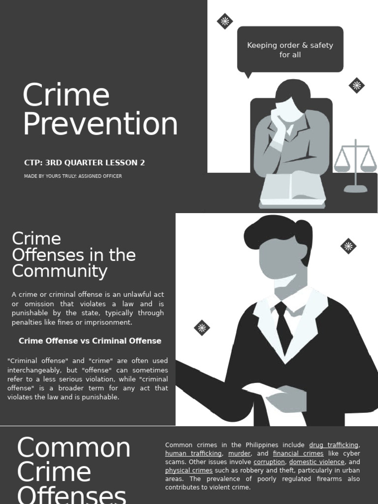 Crime Prevention | PDF | Crime & Violence | Crimes