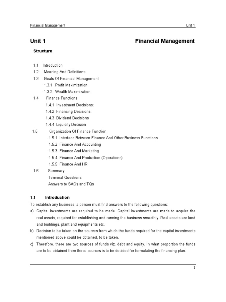 Financial Management | PDF | Dividend | Financial Capital
