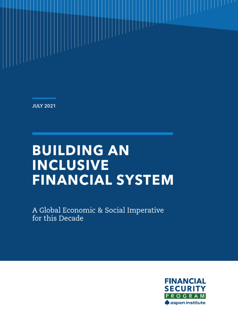 Inclusive Financial Systems for Growth | PDF | Credit | Finance & Money ...