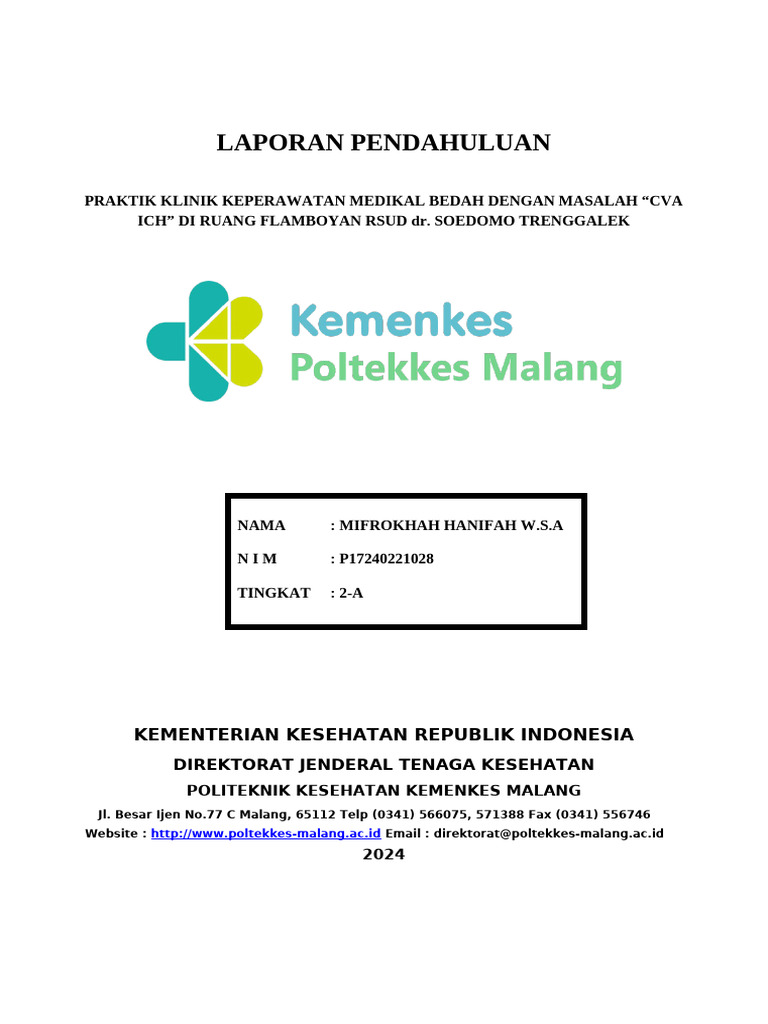 Lp Cva Ich Flamboyan Ajeng | PDF