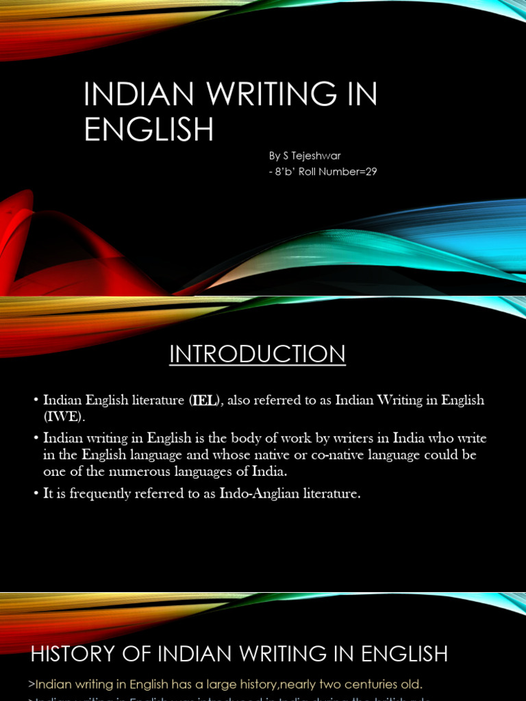 Indian Writing in English | PDF | Indian Literature