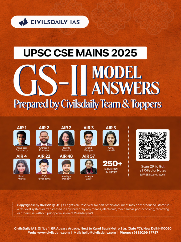 GS-2 Mains 2025 Microthemes Guide | PDF | Constitution | Policy
