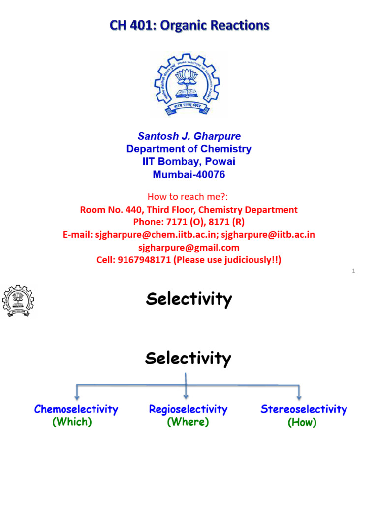 6-CH-401 Selectivity Revised | PDF | Carboxylic Acid | Organic Chemistry