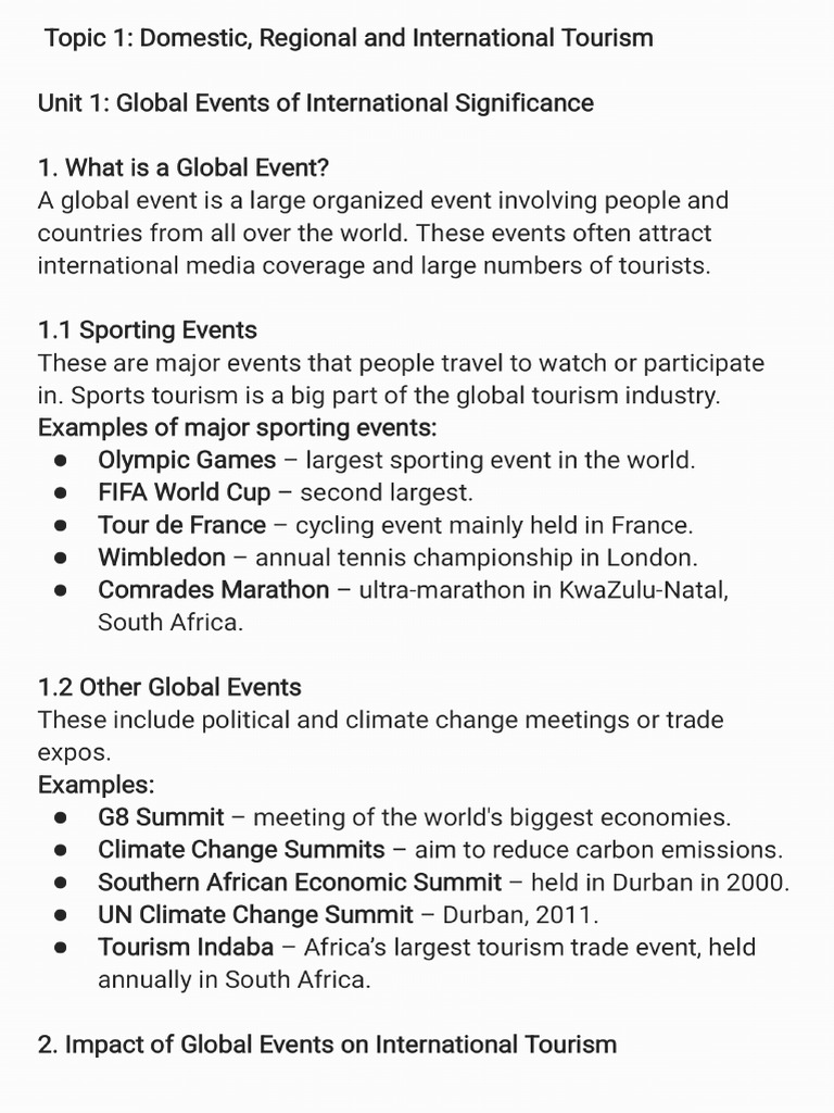 Tourism Note - 250725 - 174013 | PDF