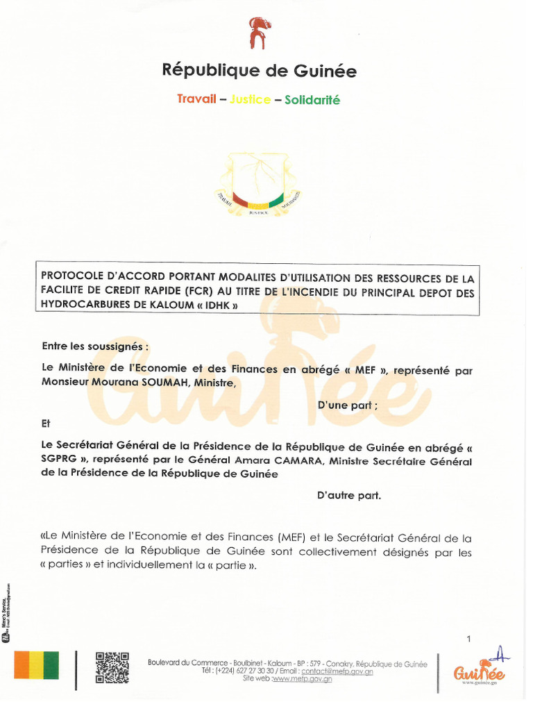 SONAP-Protocole-daccord-signe-FCR-FMI-15-11-2024 | PDF