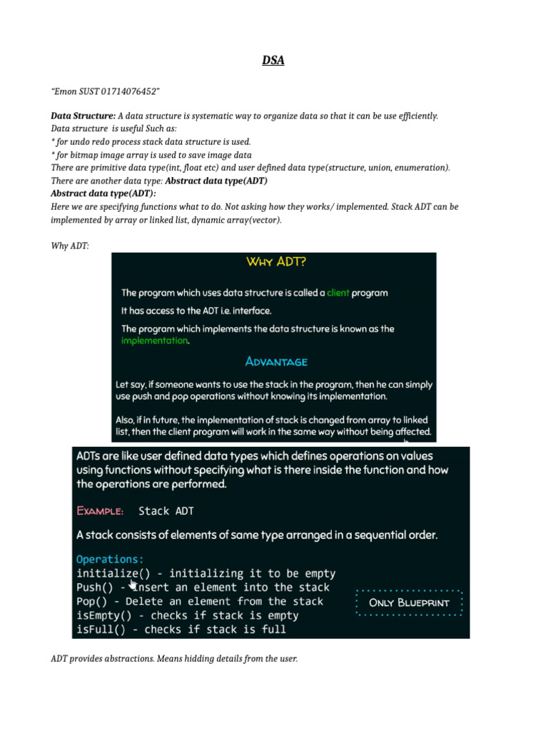 Dsa | PDF | Queue (Abstract Data Type) | Time Complexity