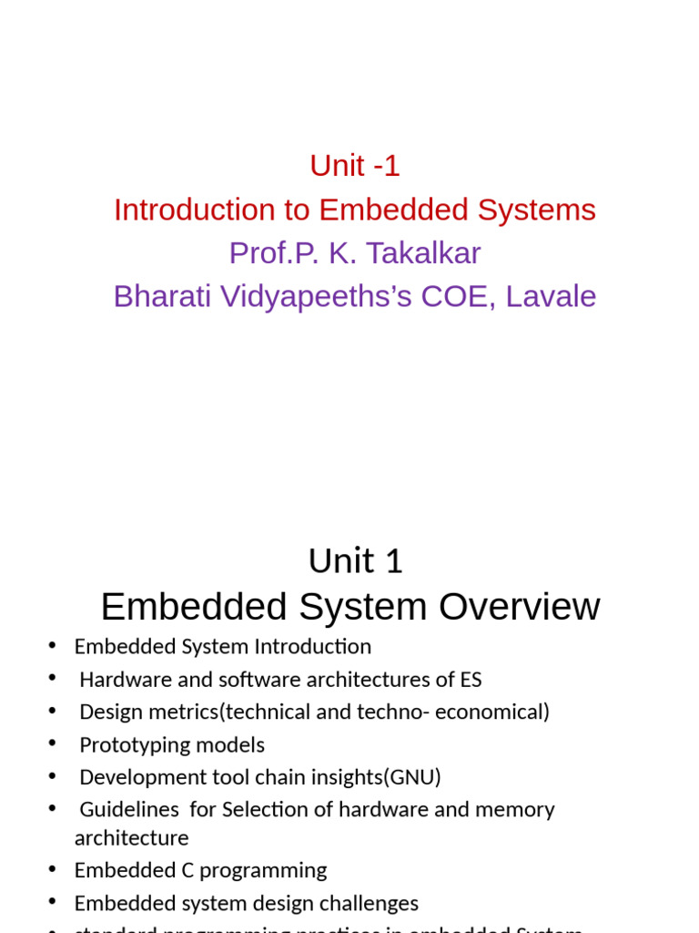 Unit I | PDF | Integrated Circuit | Central Processing Unit