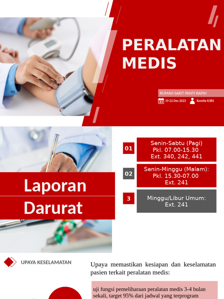 Materi Peralatan Medis Fix | PDF