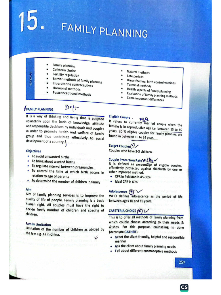 Chapter#5 Family Planning | PDF