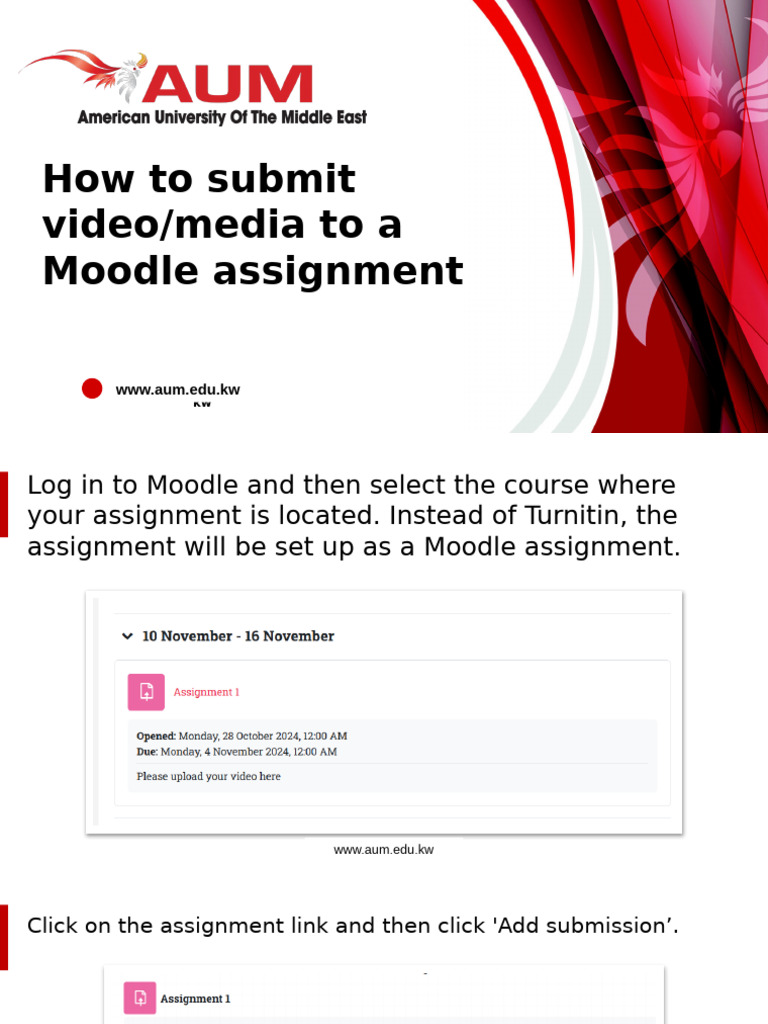 Video Assignment Submission Guideline for Students_Spring 2025 2 | PDF | Computing Platforms ...