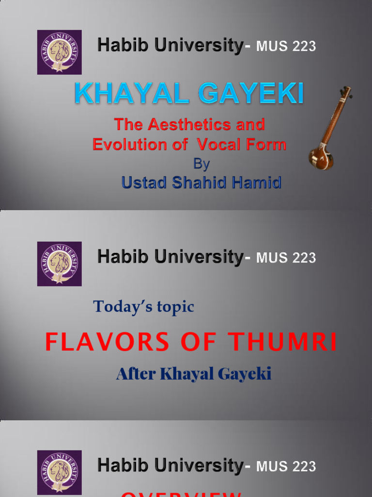 Understanding Thumri: Origins & Styles | PDF | Classical And Art Music ...