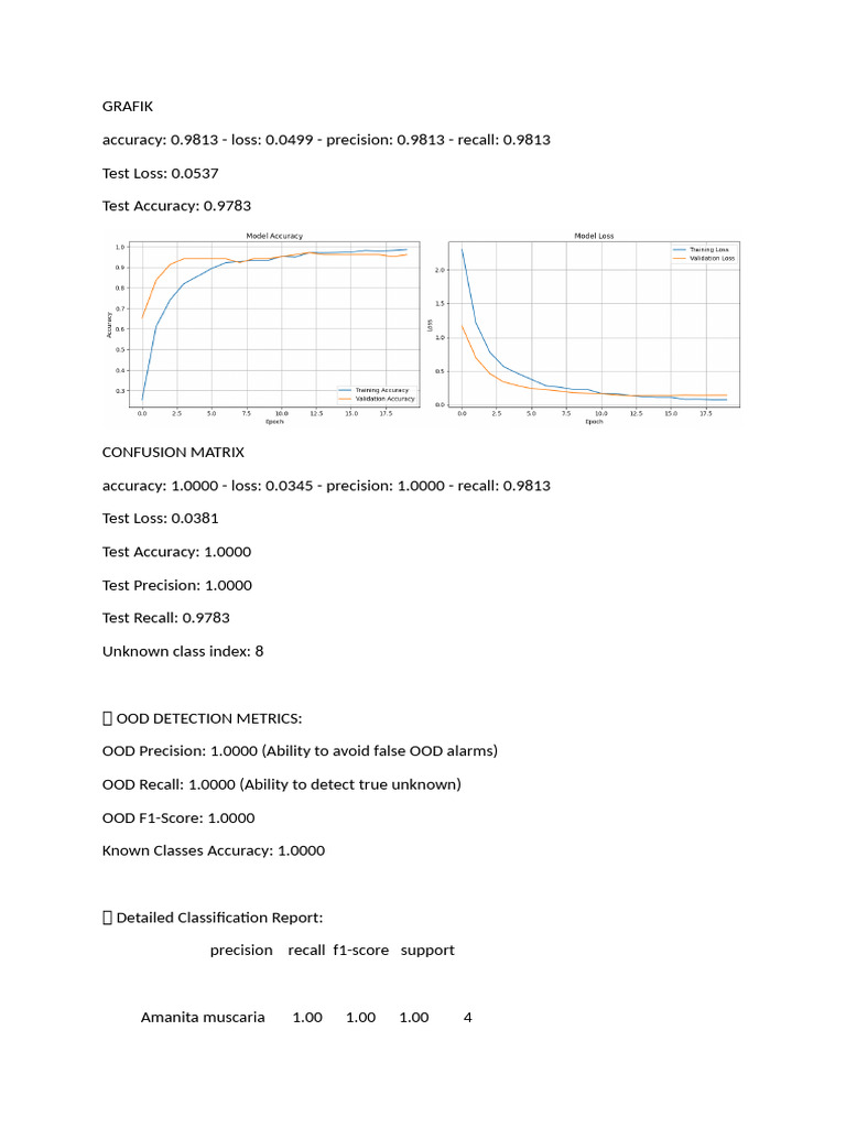 Hasil Train Dan Matrix | PDF