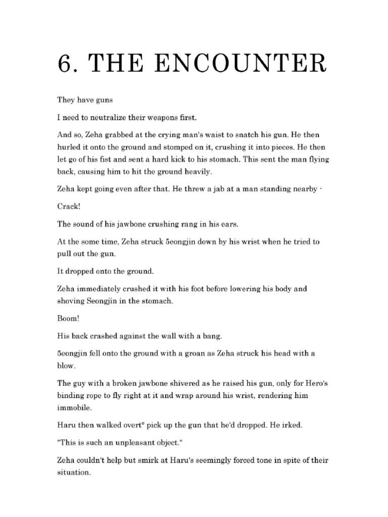 6 - The Encounter | PDF