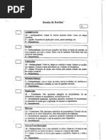 Avaliação Funcional com Escala de Barthel | PDF