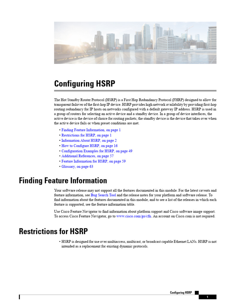 fhp-hsrp | PDF | I Pv6 | Internet Protocols