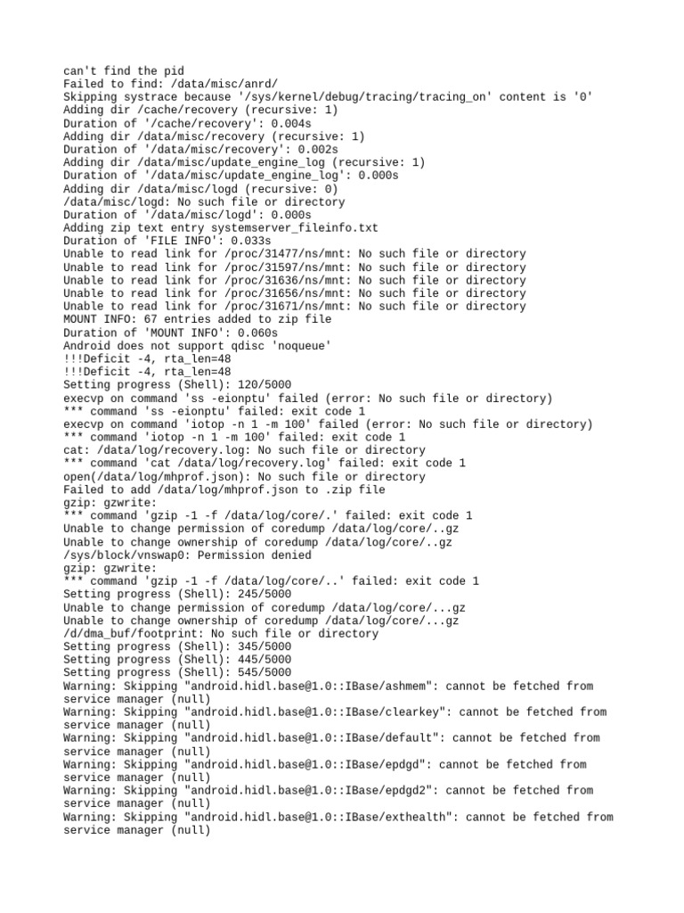 bugreport-2025-09-14-14-57-07-dumpstate_log-32207 | PDF | Zip (File ...