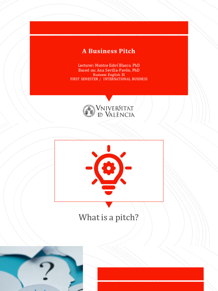 Week 7 - Business Pitch | PDF | Business | Economies