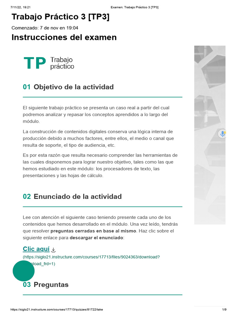 TP3 Recursos Informáticos - 95_(1) | PDF | Hoja de cálculo | Datos