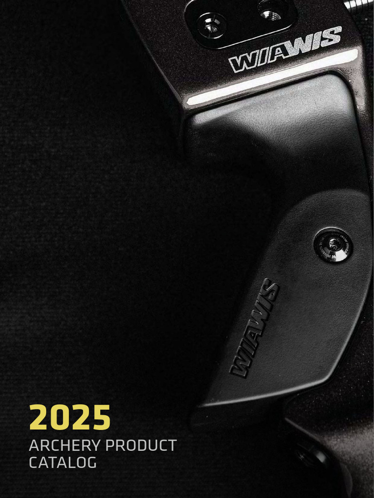 2025 WIAWIS Archery Product Catalog | PDF | Bow And Arrow | Archery
