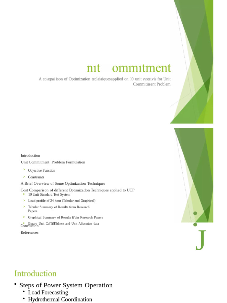 Unit Commitment | PDF | Mathematical Optimization | Metaheuristic