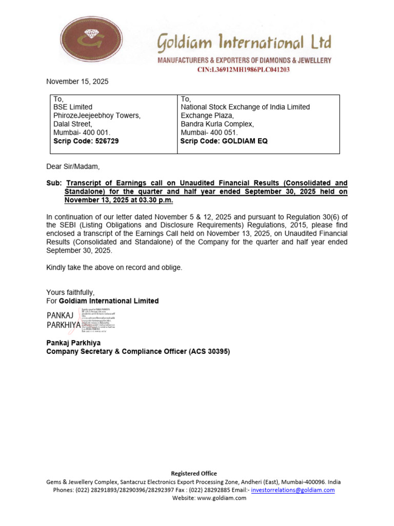 goldiam | PDF | Gross Margin | Retail