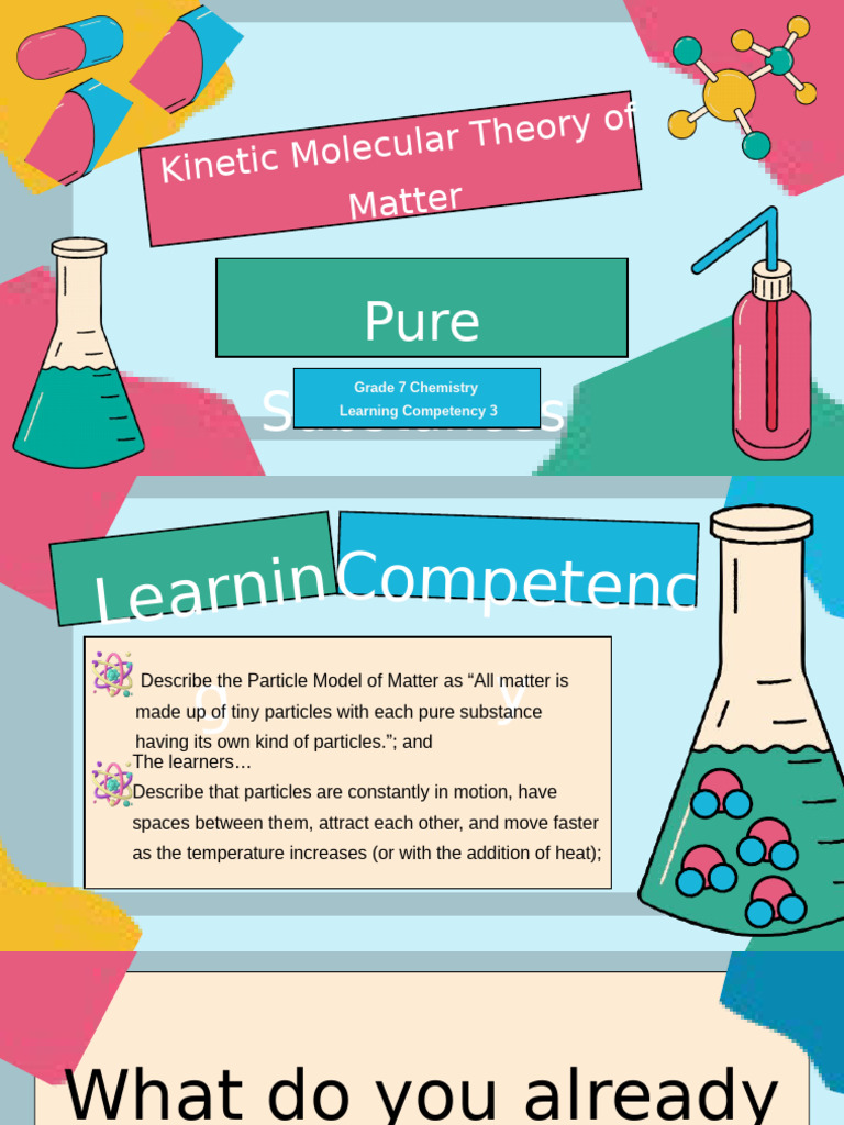 Kinetic Molecular Theory | PDF | Molecules | Chemical Compounds