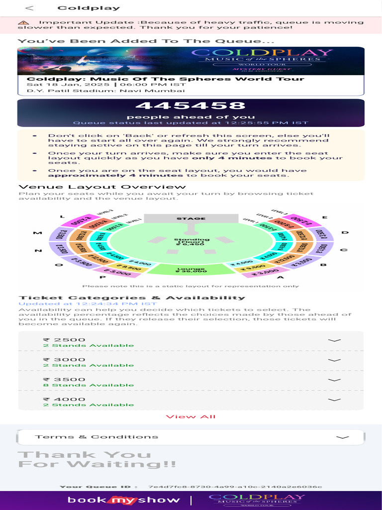 Coldplay Music of The Spheres World Tour Special-Shows Event Tickets ...